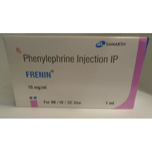 Buy Frenin (Phenylephrine Hydrochloride IP) 10mgx1ml Ampoules | GNH India